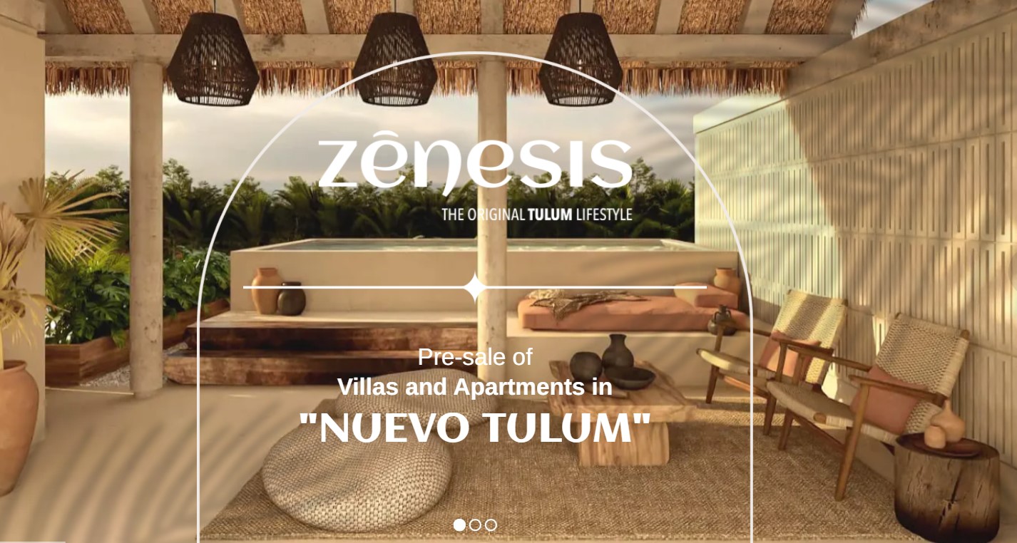 Villas and Condos for sale at Nuevo Tulum - Zénesis | The Original Tulum Lifestyle